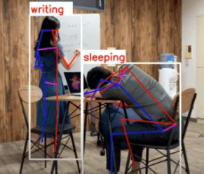 writing&sleeping | Lightblue